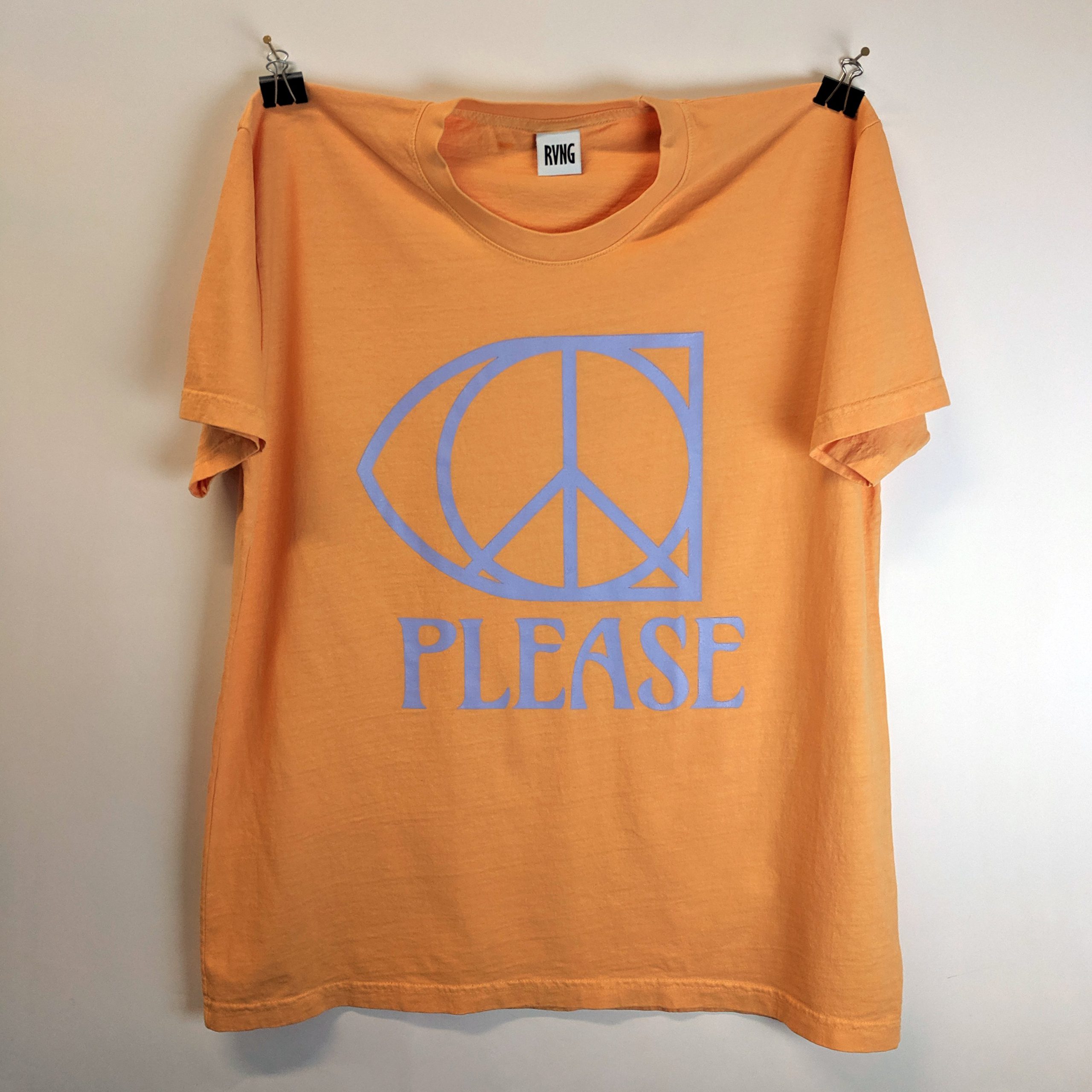 RVNG Intl. PEACE, PLEASE Tee - RVNG Intl.
